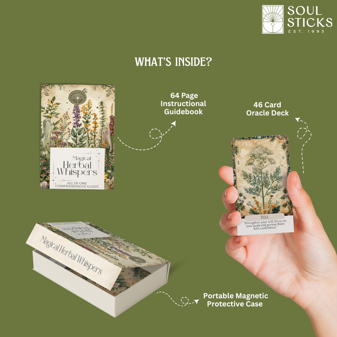 Magical Herbal Whispers Oracle Card Deck – EarthandBone