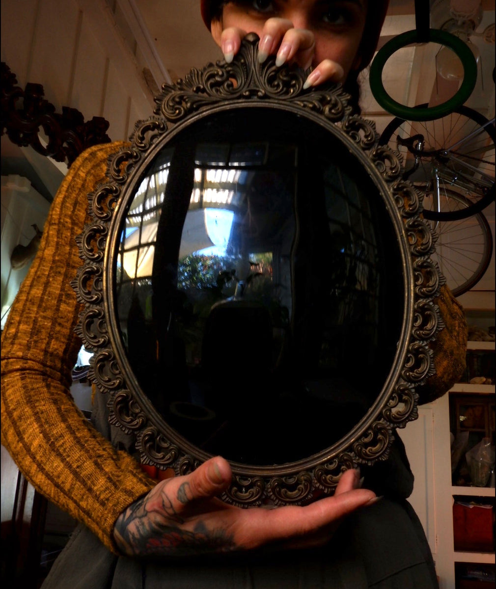 Rare Large Scrying Mirror – EarthandBone