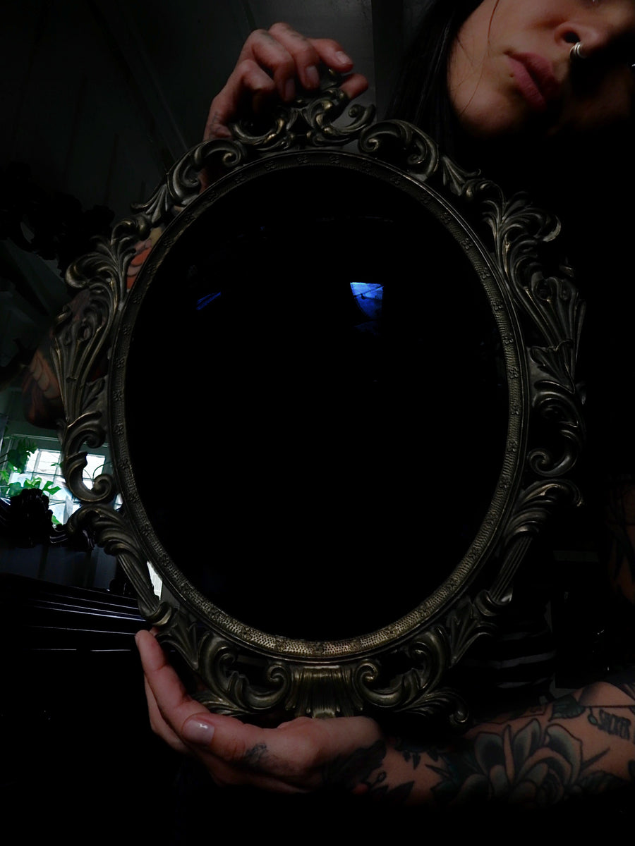 Rare Large Scrying Mirror – EarthandBone